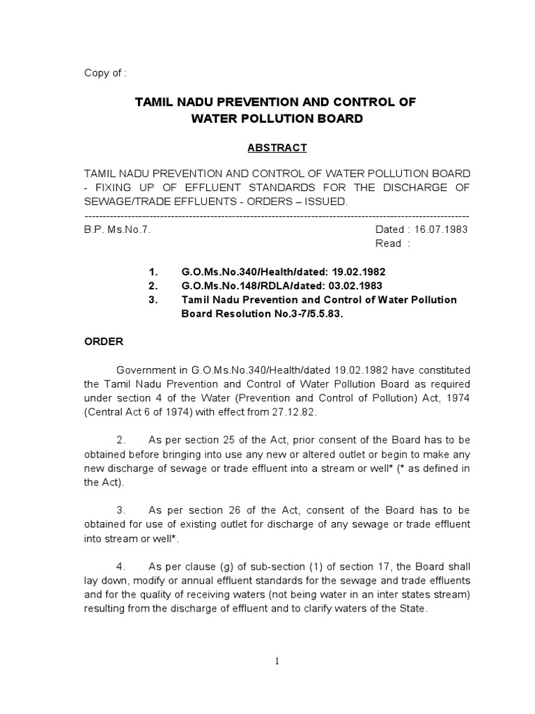 Board Proceedings | Download Free PDF | Sewage Treatment | Water Treatment