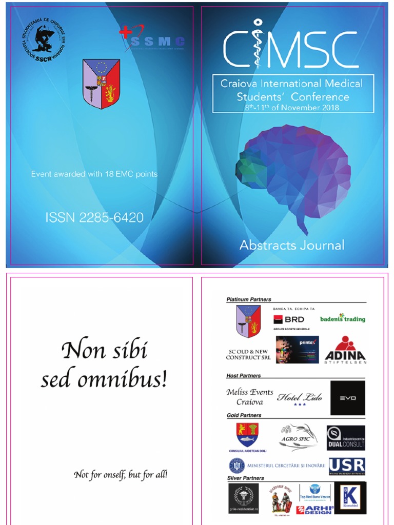 Abstract Book - CIMSC 2018 PDF | PDF