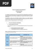 WIDA Speaking Scoring Scale GR 1 12 | PDF | Cognition | Human Communication