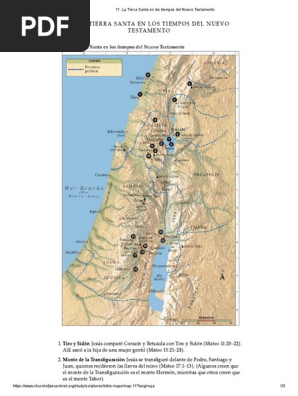 Mapa De Tierra Santa Fotografías Turísticas Del Mapa Antiguo De La