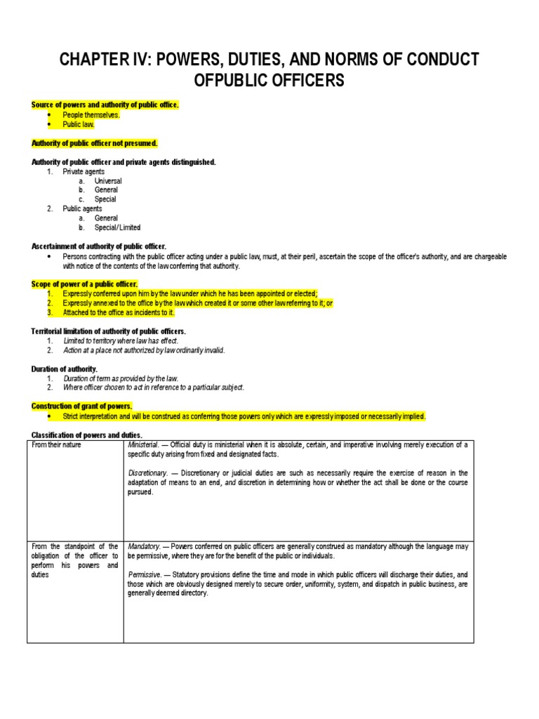 Classification of Powers and Duties12 | PDF | Salary | Employee Benefits