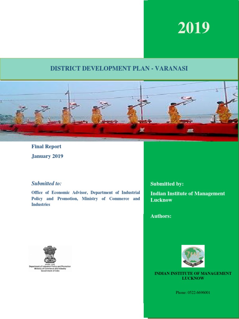 District Development Plan - Varanasi: Final Report January 2019 | PDF ...