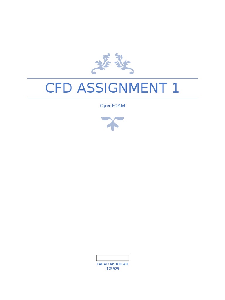 OpenFOAM Lid Driven Cavity | PDF