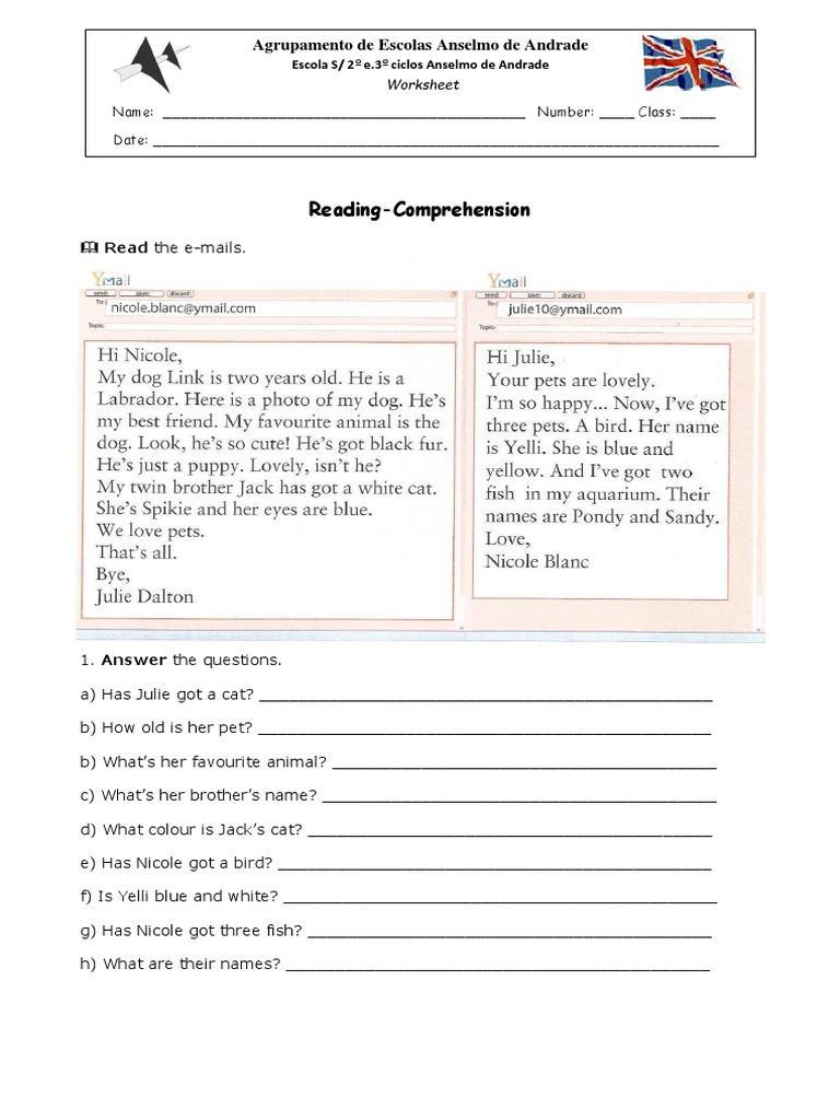 Reading - Text - Have Got | PDF