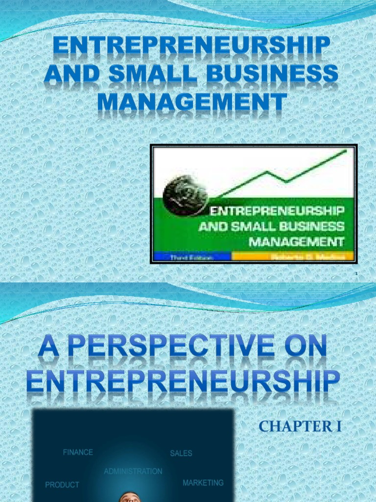 Entrepreneurship and Small Business Management | PDF | Entrepreneurship ...