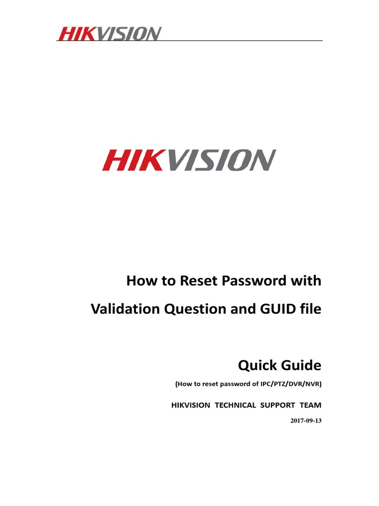 How To Reset Password With Validation Question and GUID File | PDF ...