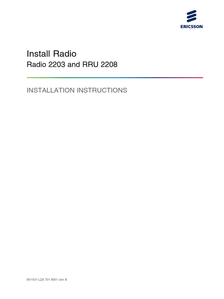 Install Radio 2203 | PDF | Electrical Connector | Screw