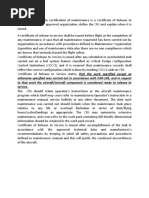 EASA Policy On Certificate of Release To Service (CRS) | PDF ...