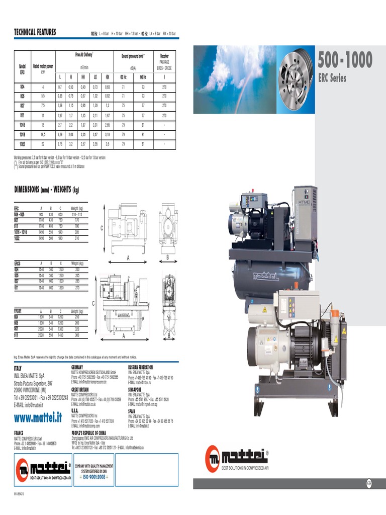 Erc 500-1000 - GB | PDF | Energy Technology | Gas Technologies