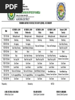 GSP Matrix | PDF | Girl Guiding And Girl Scouting | Scouting And Guiding