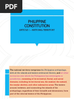 Article I National Territory | PDF | Territorial Waters | Sea