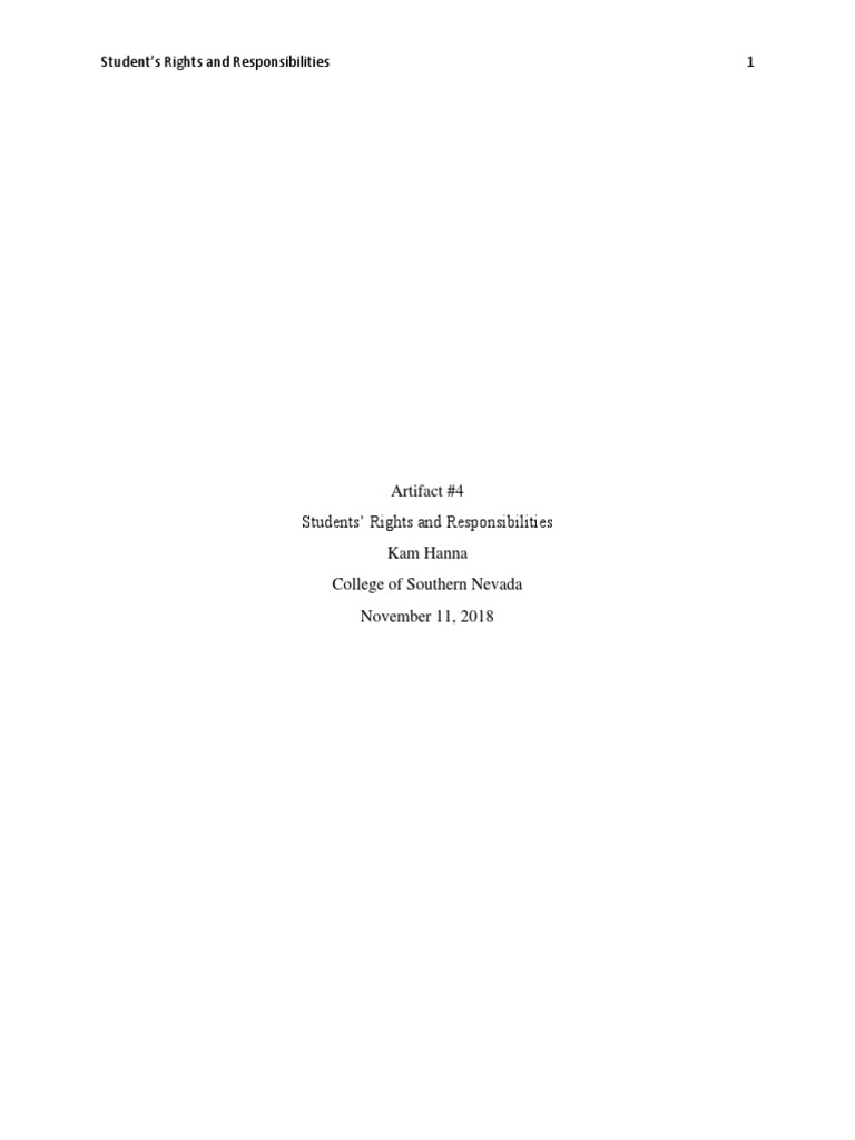 Understanding Student Rights in Schools | PDF | First Amendment To The ...