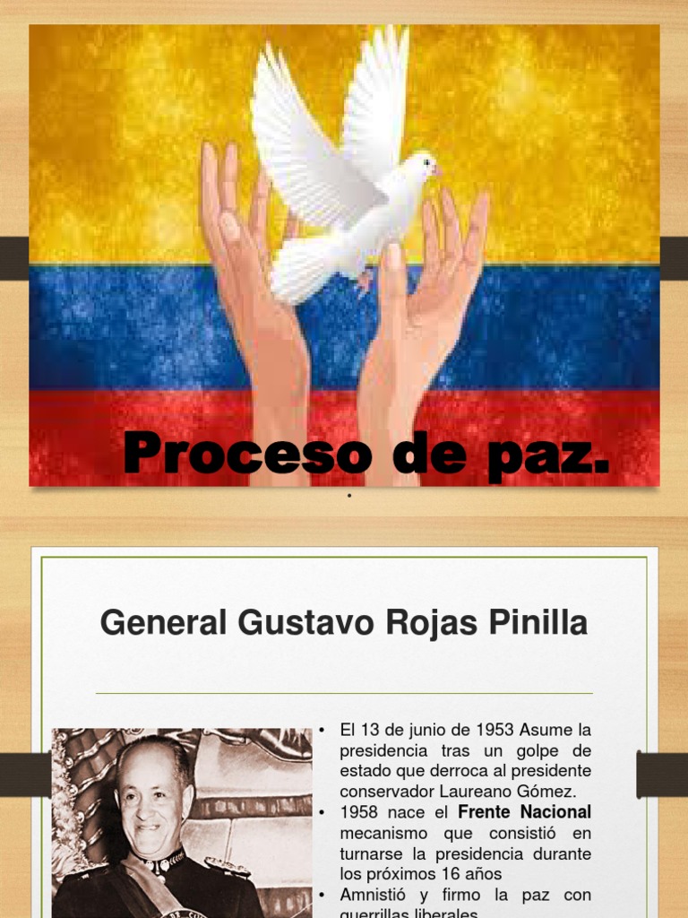 Proceso de Paz | PDF | Colombia | Política de colombia