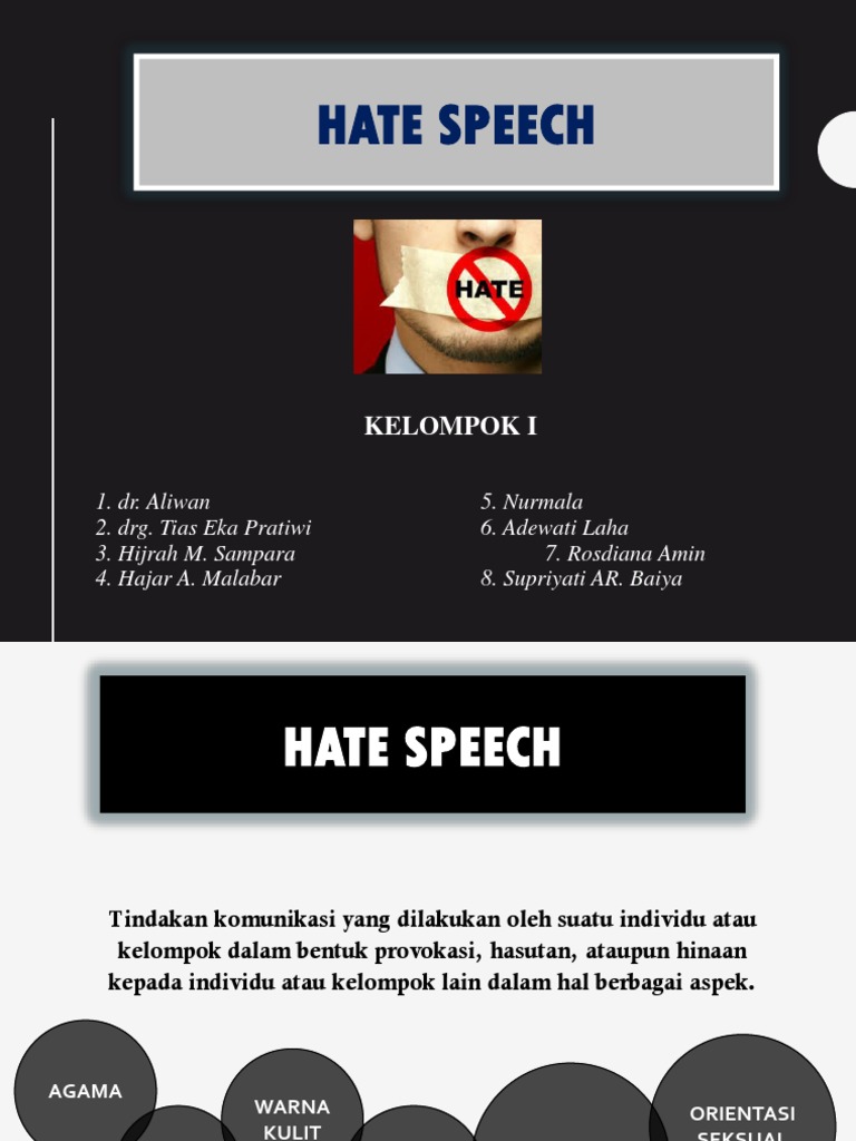 Hate Speech | PDF