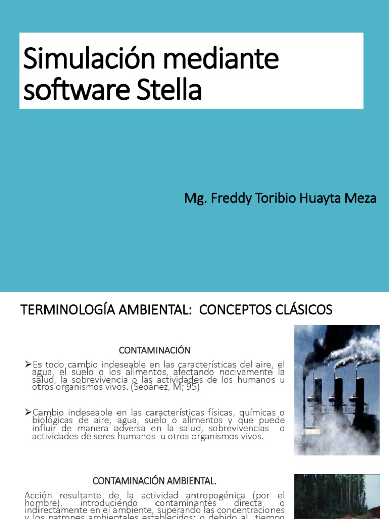 Simulación de dinámicas ambientales mediante el software Stella | PDF | Biotecnología ...