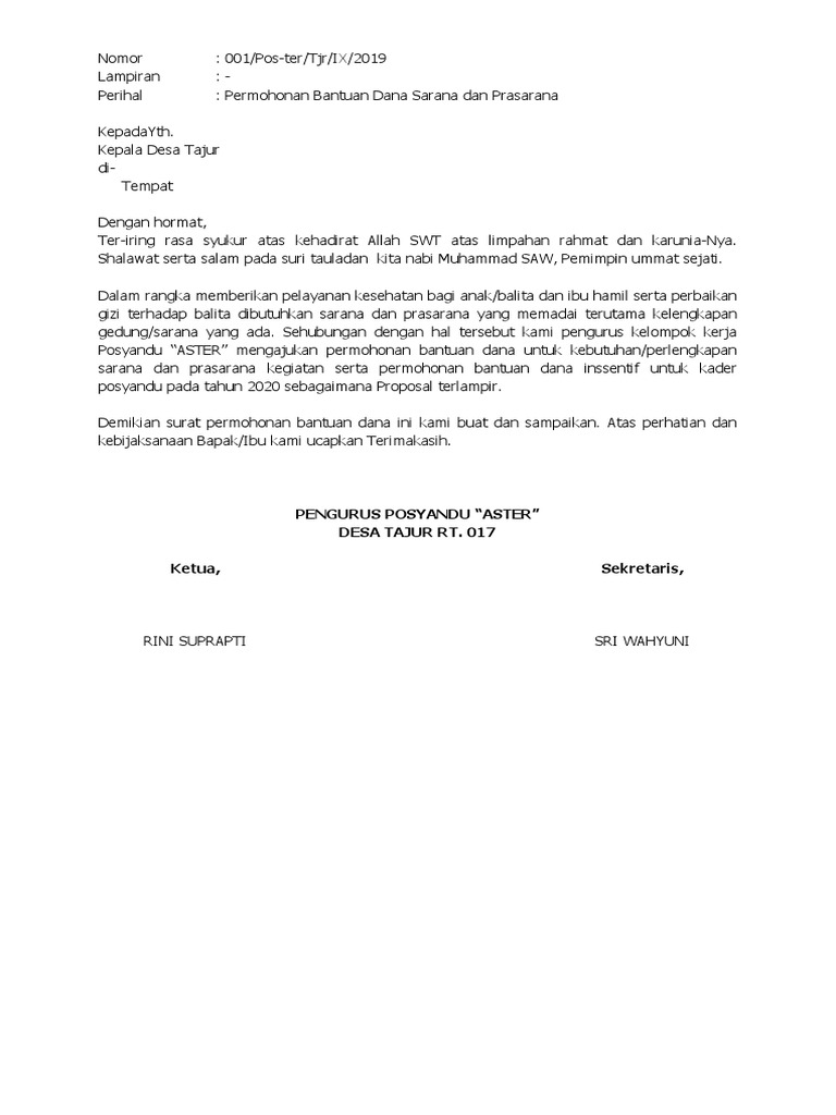 Proposal Posyandu | PDF