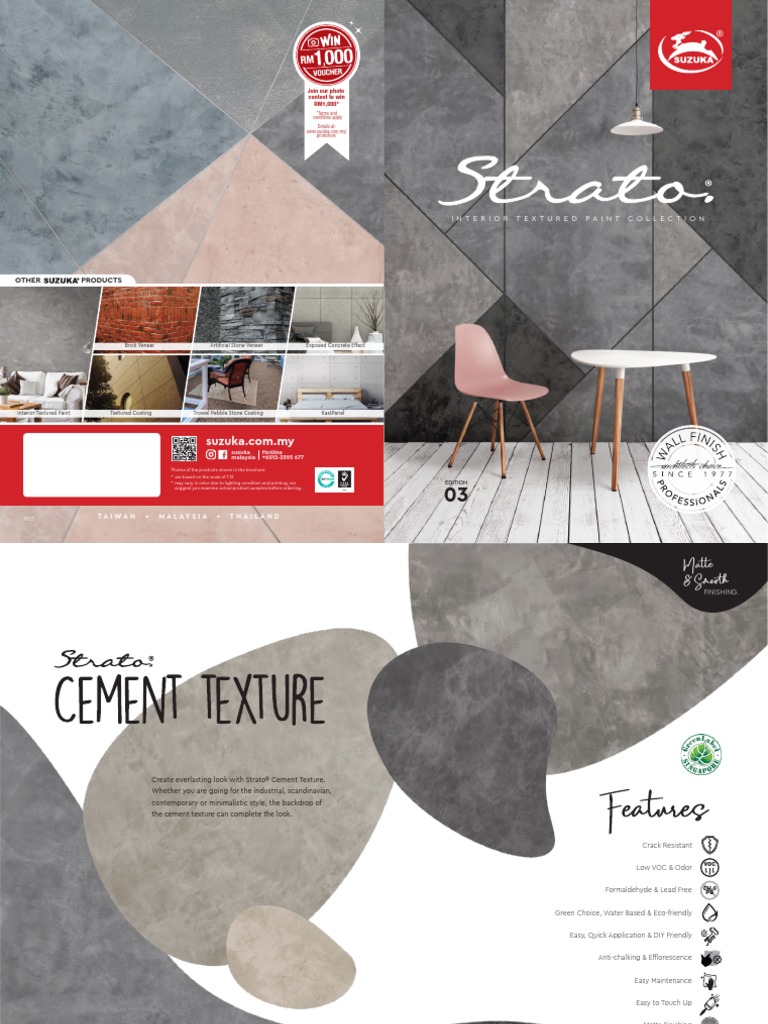 Strato Catalog E3 20190329 | PDF | Volatile Organic Compound | Paintings