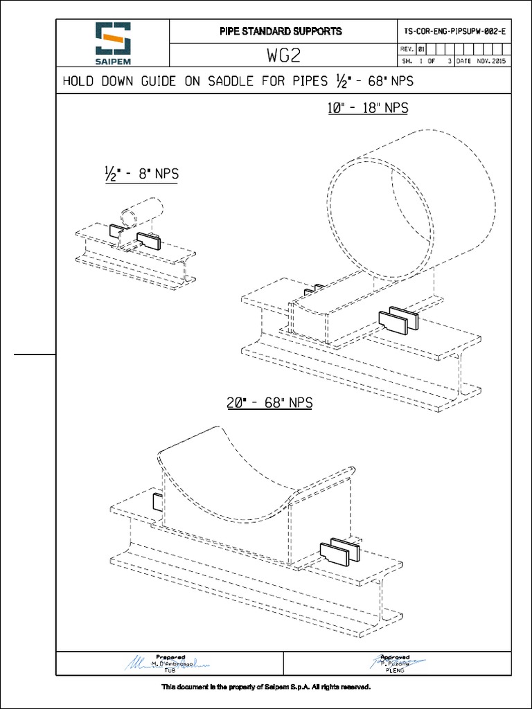 Guidelines for Pipe Support Structures from 10 to 68 Inches | PDF ...
