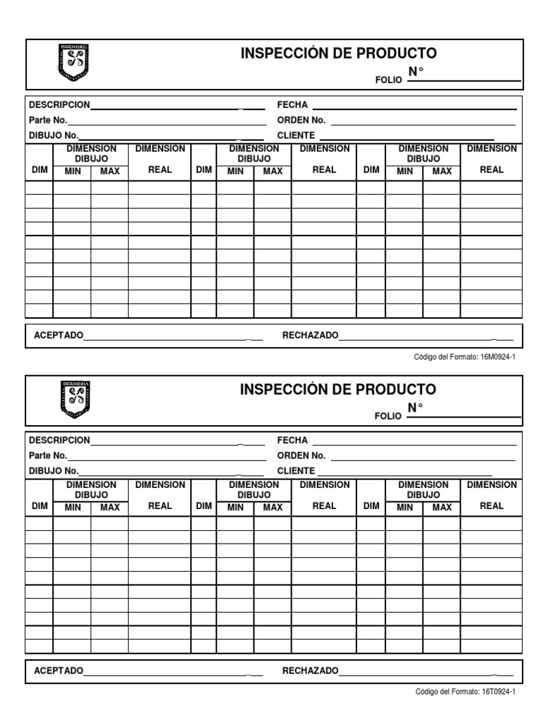 Reporte Dimensional (Fac) | PDF