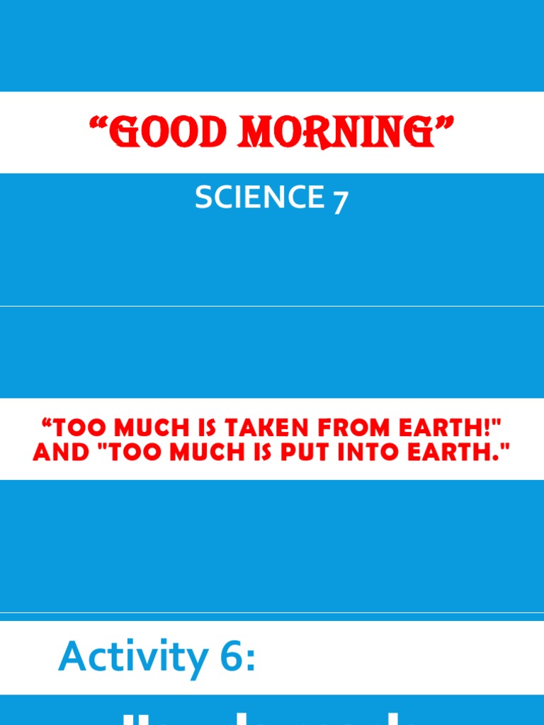 Human Impact on Natural Resources | PDF