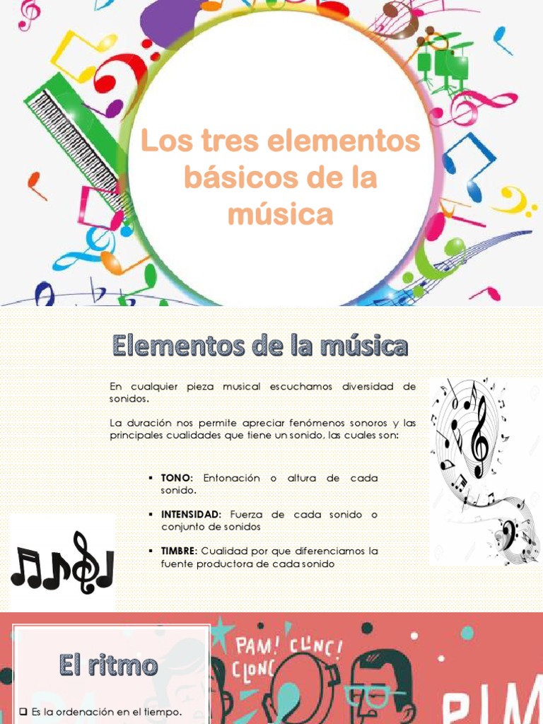 Loe Elementos Básicos de La Música | PDF | Sonido | Ritmo