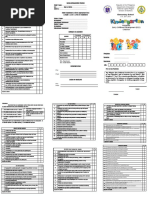 ECCD Checklist KINDERGARTEN | PDF