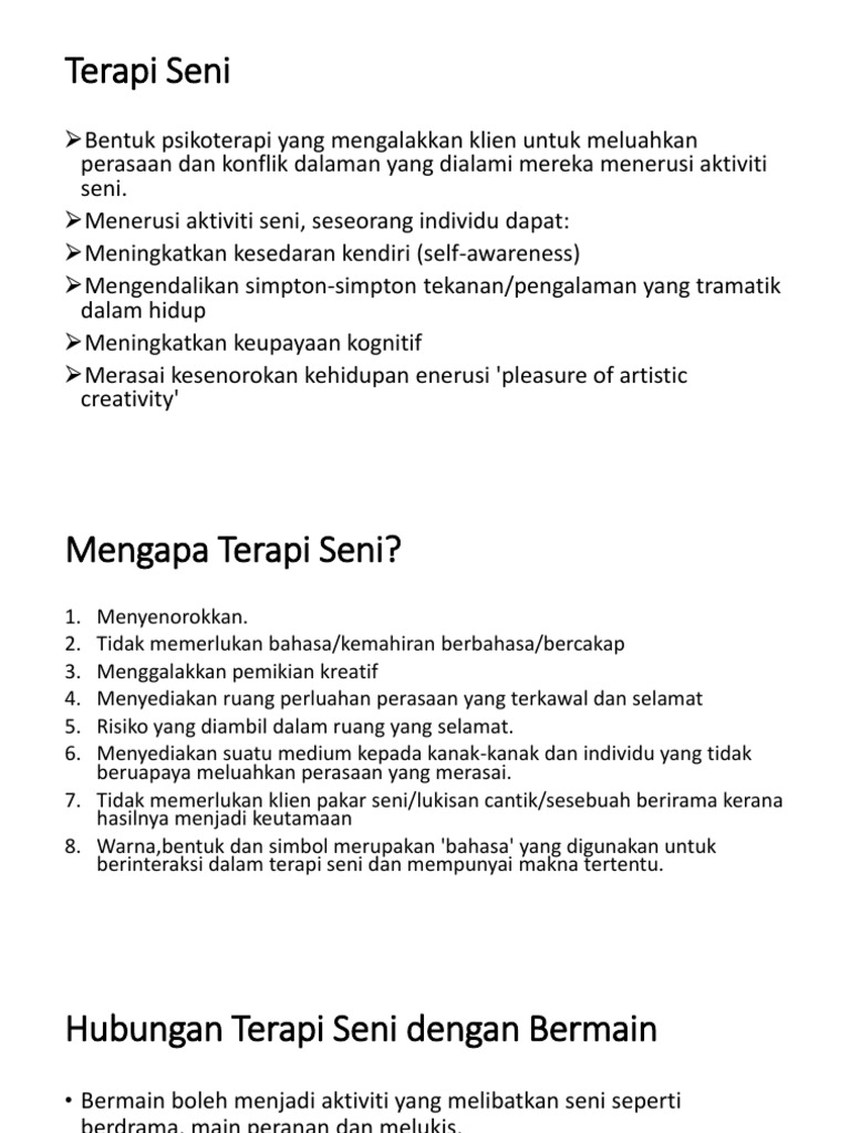 Terapi Seni | PDF