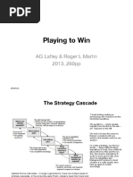 Play To Win Strategy Canvas | PDF