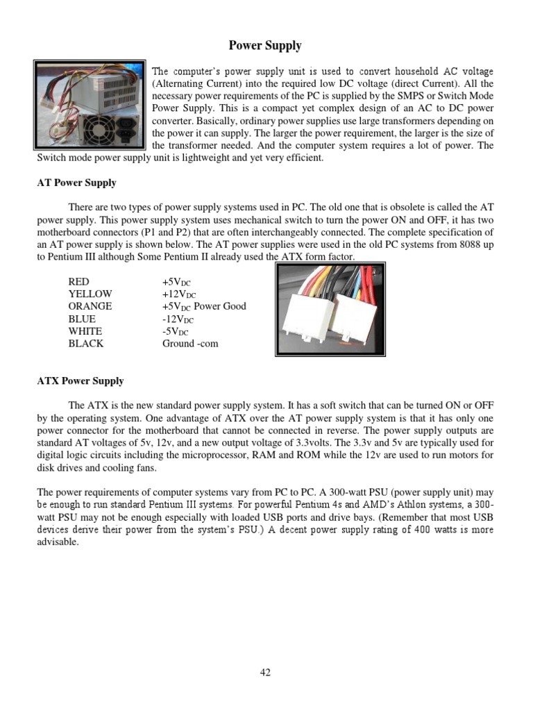 Power Supply | PDF | Power Supply | Rectifier