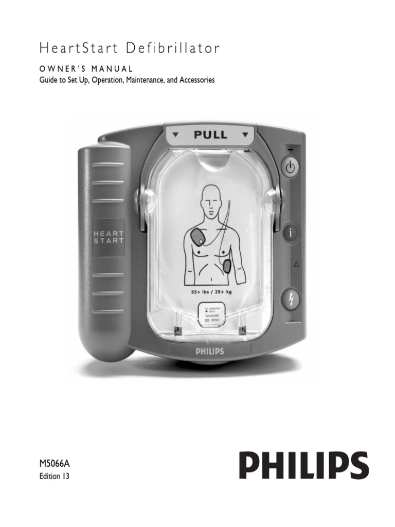 Defibrillator - HeartStart - Philips | PDF | Traumatology ...