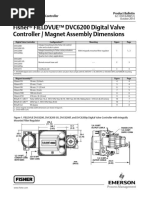 FieldVue DVC6200 Bulletin | PDF | Actuator | Instrumentation