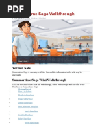 Extremely Detailed Summertime Saga Full Walkthrough PDF | PDF | Leisure ...