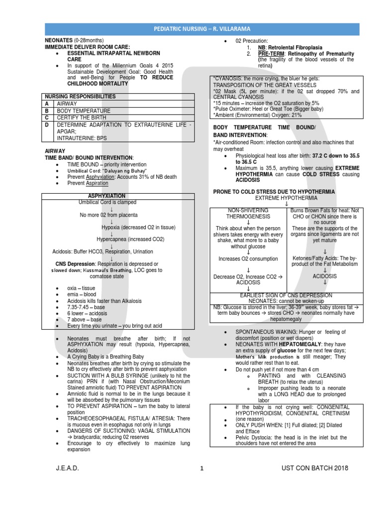 Pediatric Nursing | PDF | Medical Specialties | Clinical Medicine