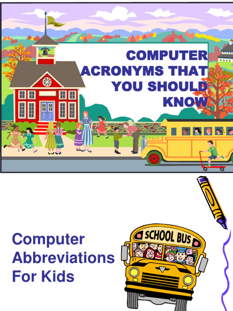 Computer Acronyms That You Should Know | PDF