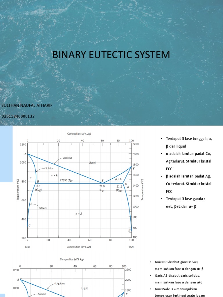Binary Eutectic System | PDF