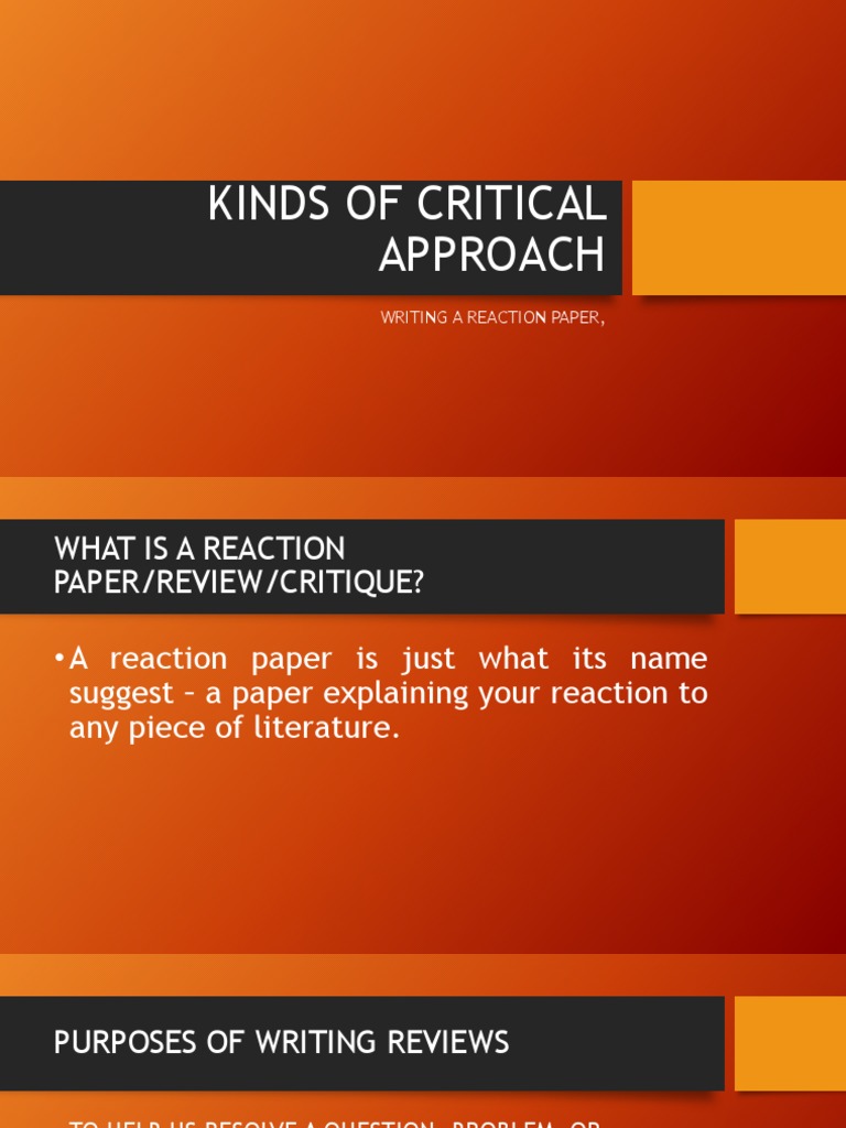 Types of Critical Approaches Explained | PDF | Id | Archetype