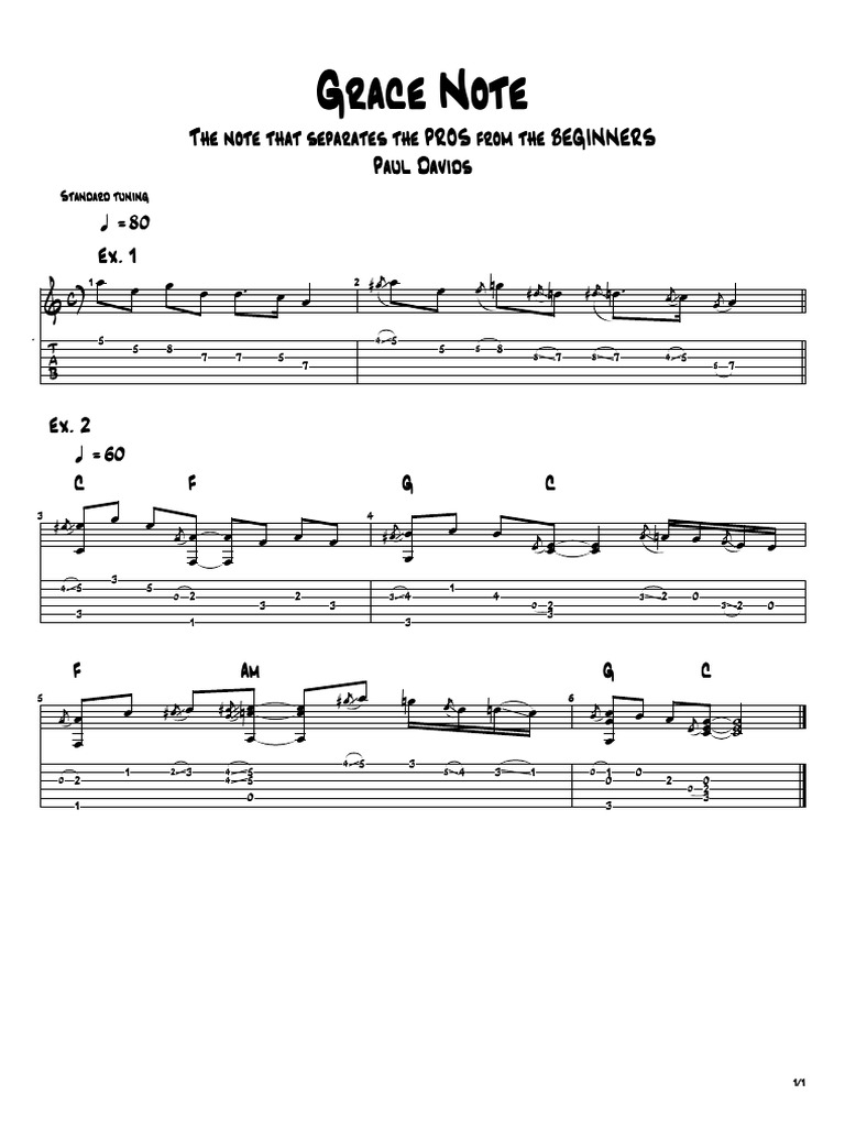 Grace Note Grace Note | PDF