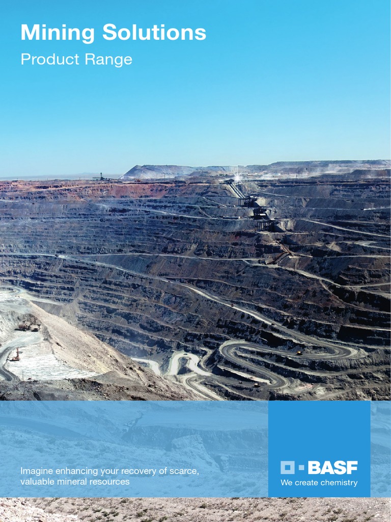 BASF Mining Solutions Product Range | PDF | Information | Physical Sciences