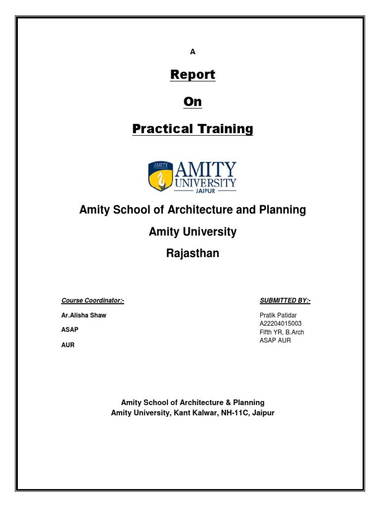 Internship Report | Download Free PDF | Design | Engineering