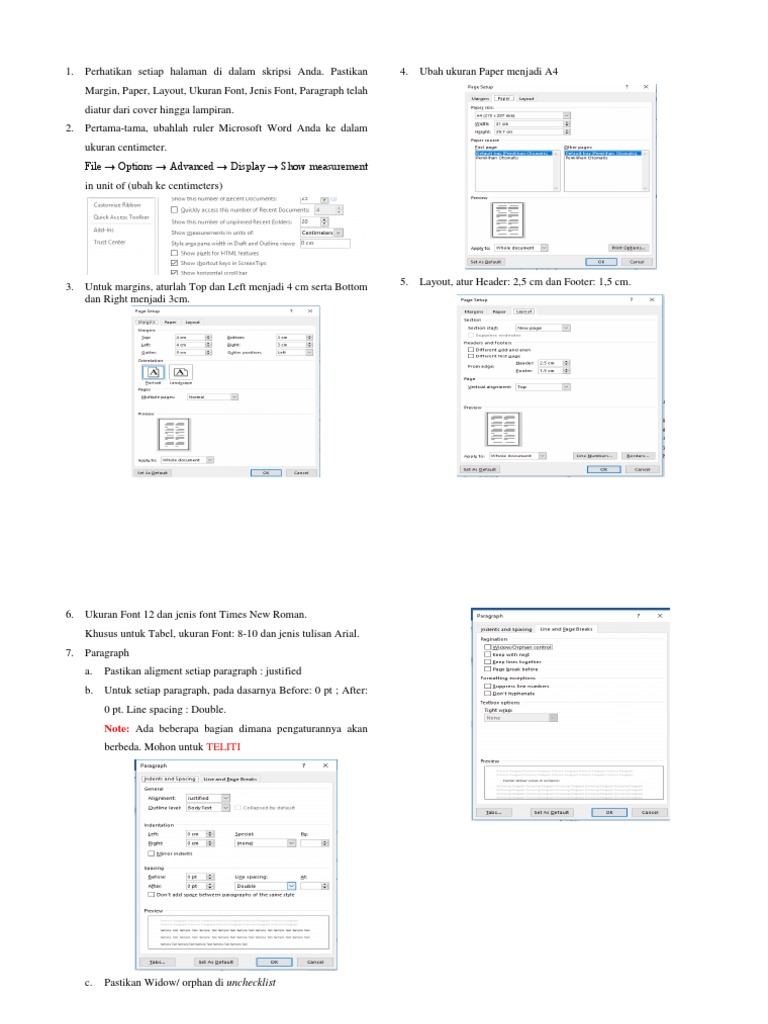 NewPanduan Format Skripsi | PDF