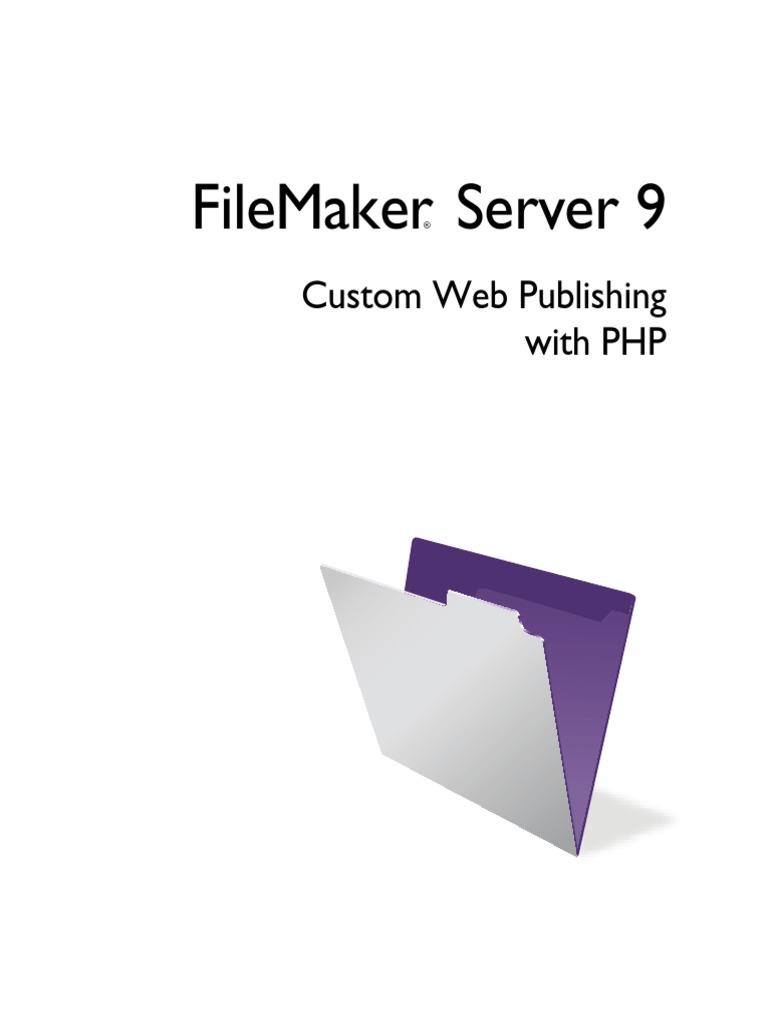 Filemaker Server 9: Custom Web Publishing With PHP | PDF | File Maker ...