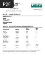Bituminous Coal Safety Data Sheet | PDF | Firefighting | Coal