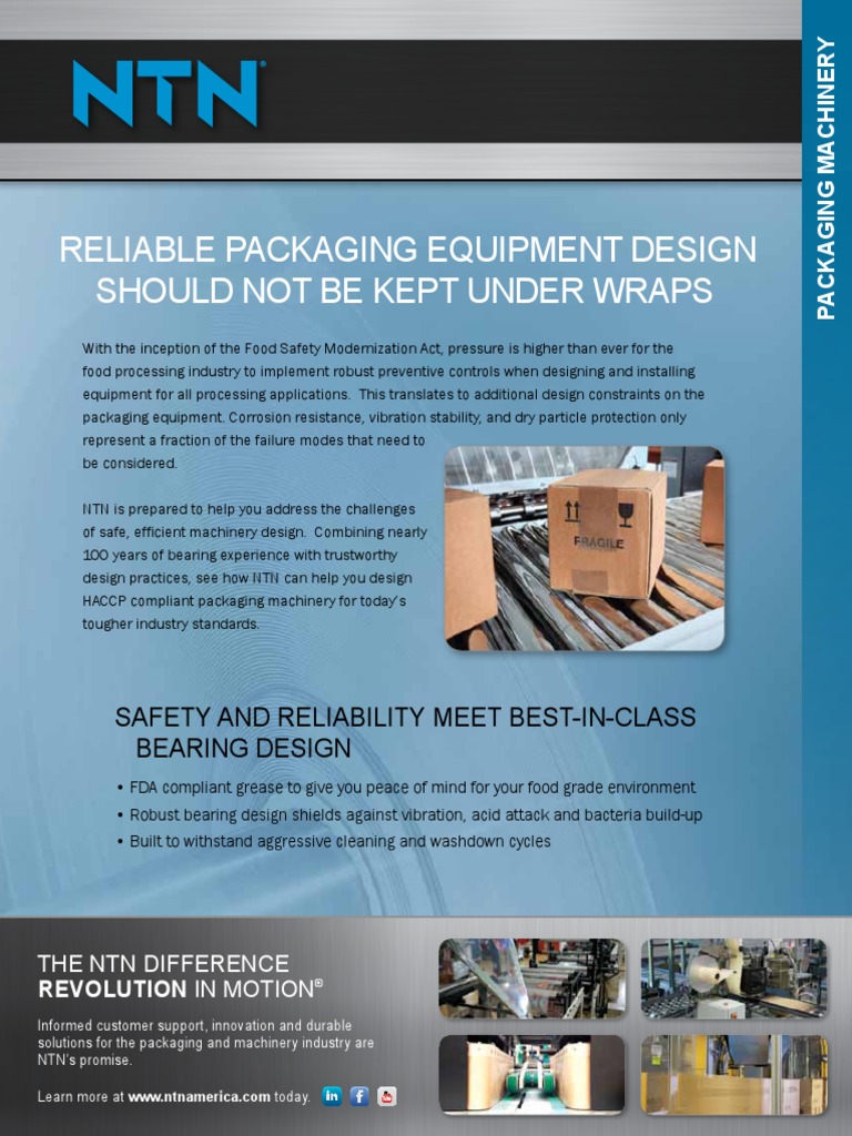Reliable Packaging Equipment Design Should Not Be Kept Under Wraps ...
