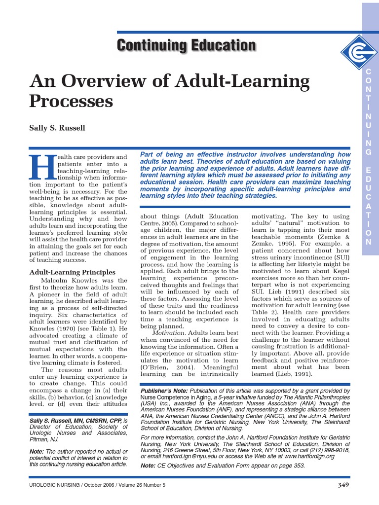Understanding Adult Learning Styles | PDF | Learning Styles | Motivation