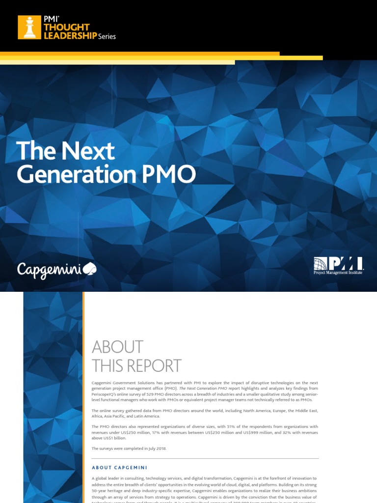 PMO | PDF | Disruptive Innovation | Strategic Management