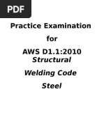 CWB W47.1 Study Guide PDF | PDF | Welding | Construction
