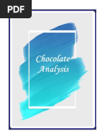 Best Chemistry Investigatory Project - Class XI & XII - Chocolate ...