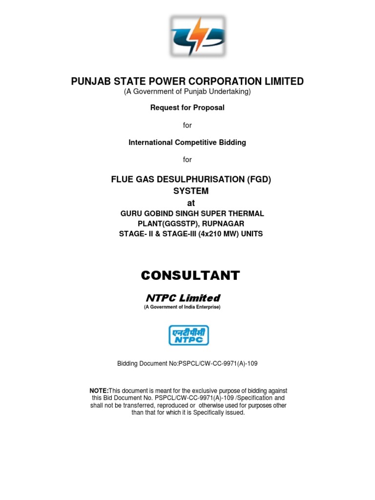 Consultant: Punjab State Power Corporation Limited | PDF | Board Of ...