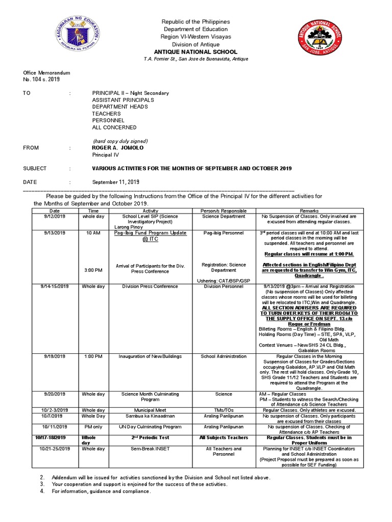 Antique National School: (Hard Copy Duly Signed) | PDF | Government