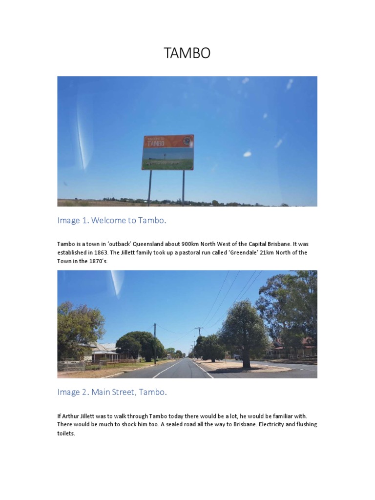 Tambo: Image 1. Welcome To Tambo | PDF